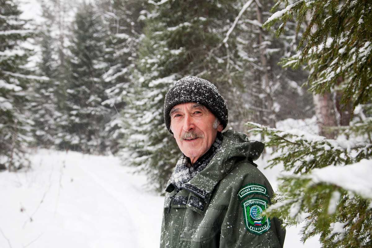 Stolby National Park: A home for a man of the forest